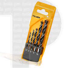 Bộ 5 cây khoan gỗ Tolsen 75625 | SCG Home Việt Nam